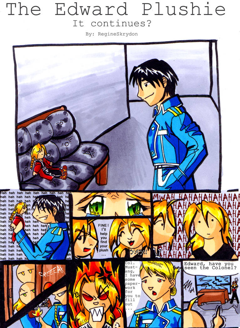 FMA - Plushie n Roy by RegineS by The-Short-Ones on DeviantArt