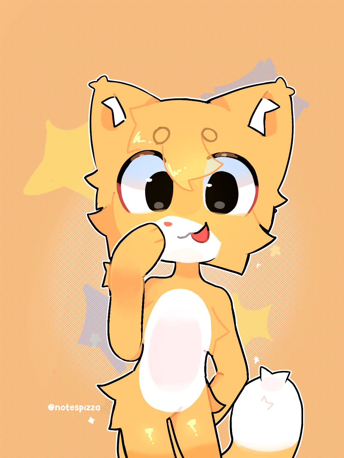 A Redraw For Scratch Cat By Nickyunn On Deviantart