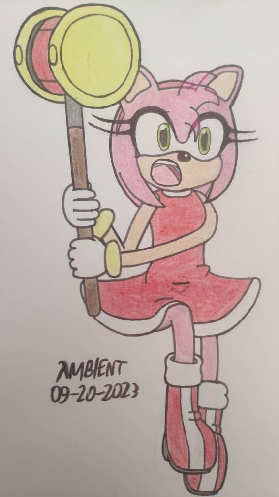 Amy Roses Piko Piko Hammer By Lambdambient On Deviantart