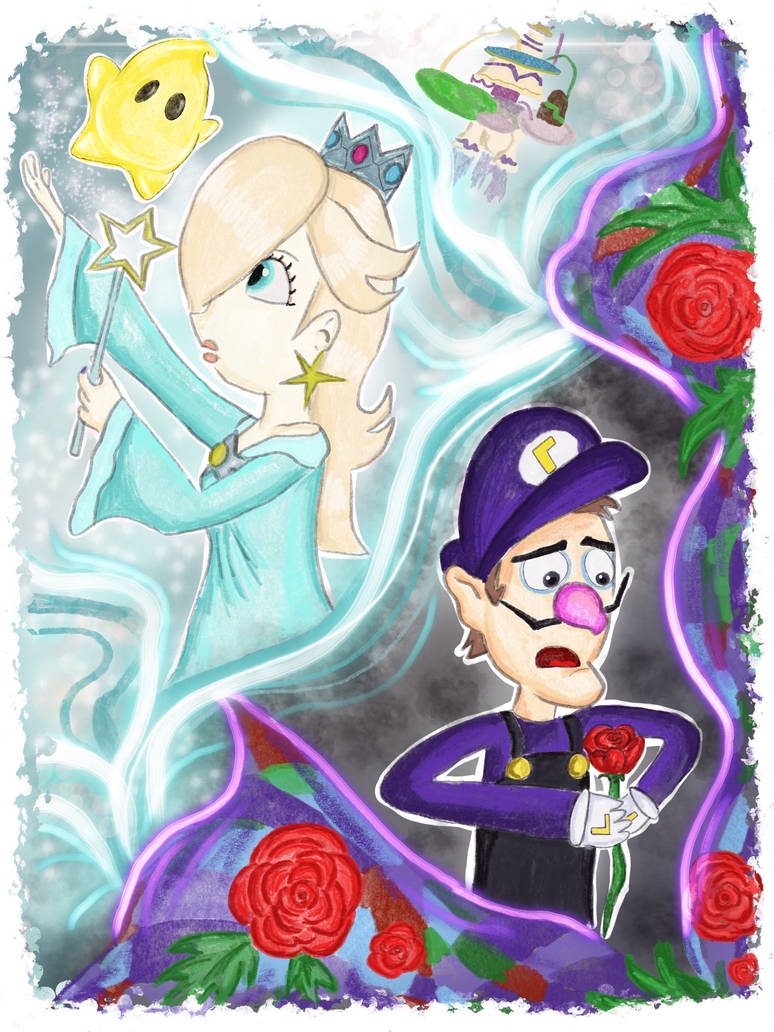Rosalina X Waluigi By Sleepybird94 On Deviantart