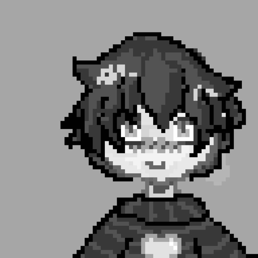 Monochrome Pixel Art By Ifurrystar On Deviantart