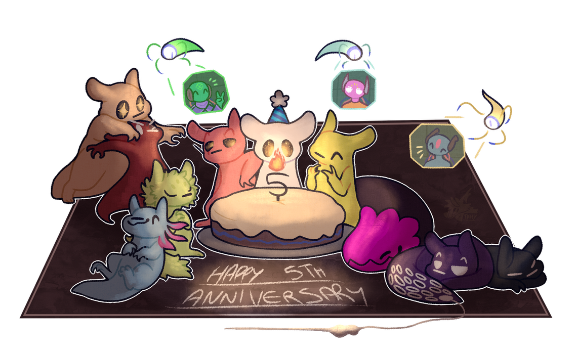 Rw 5th Anniversary By Tamymew On Deviantart