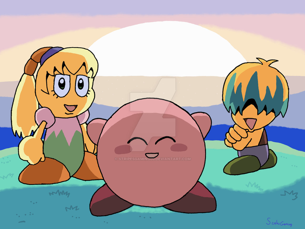 Kirby Right Back At Ya The End By Stripesgaming05 On Deviantart