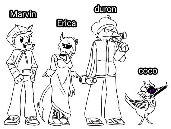 Random Characters By Birdloverdude19 On Deviantart