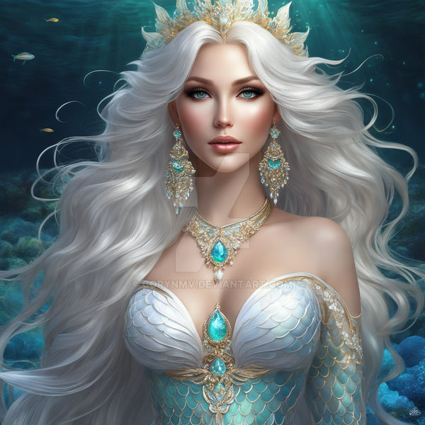 Mermaid Queen Commissionrequest By Corynmv On Deviantart