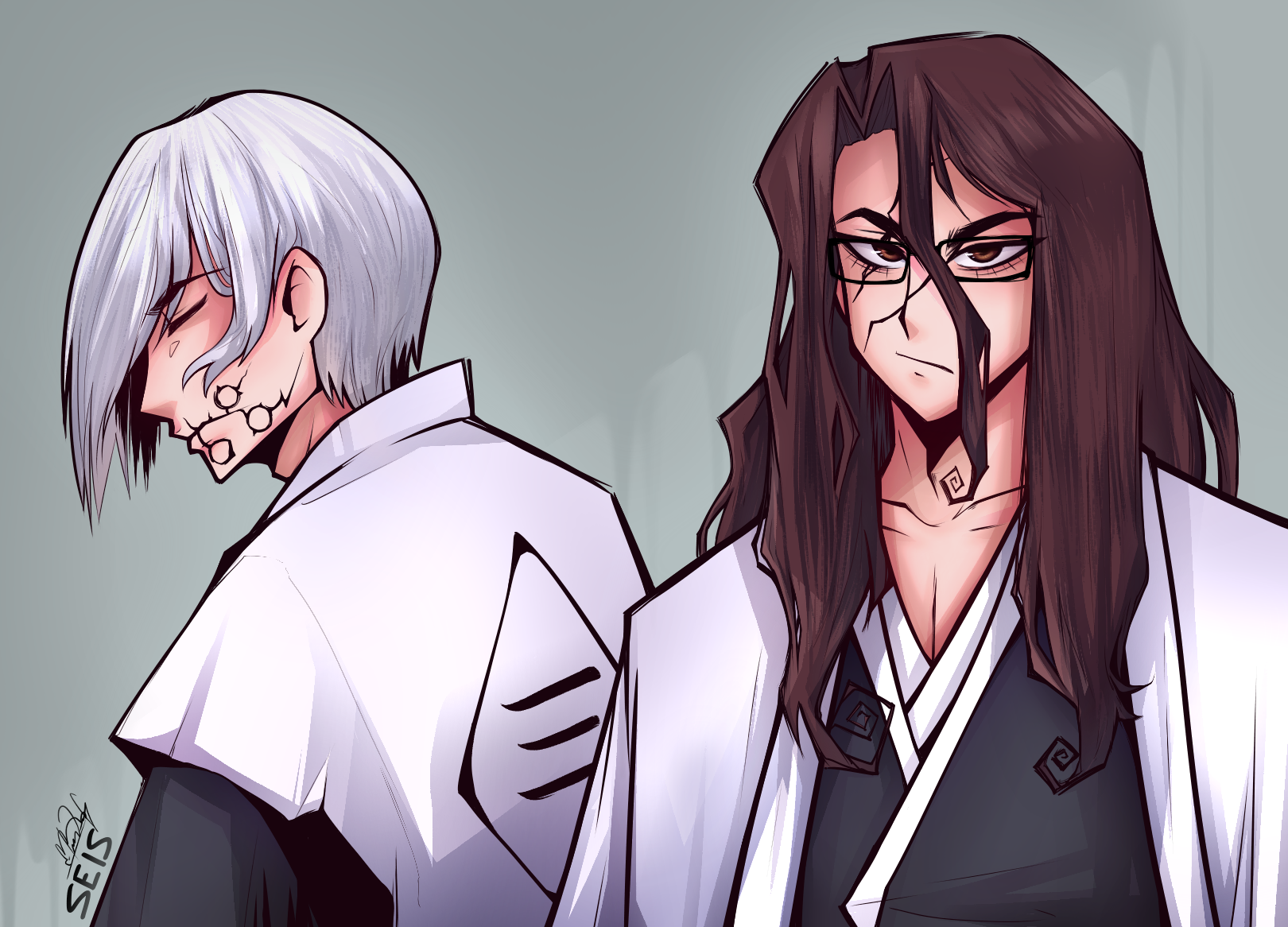 Hyoga N Tsukasa Dr Stone By Seis Art On Deviantart