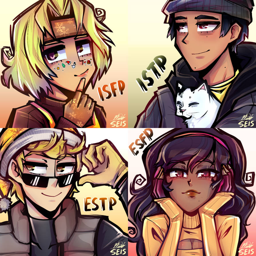 December Mbti Explorers By Seis Art On Deviantart
