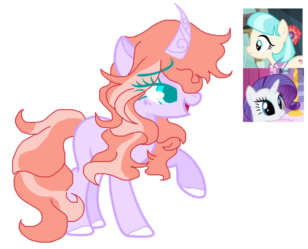 Custom Trade Coco Pommel X Rarity By X Rosemary Artz X On Deviantart