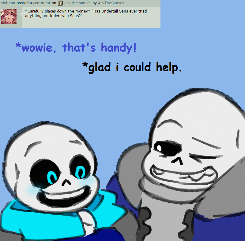 Ask Undertail Sans 3 By Askthesanses On Deviantart