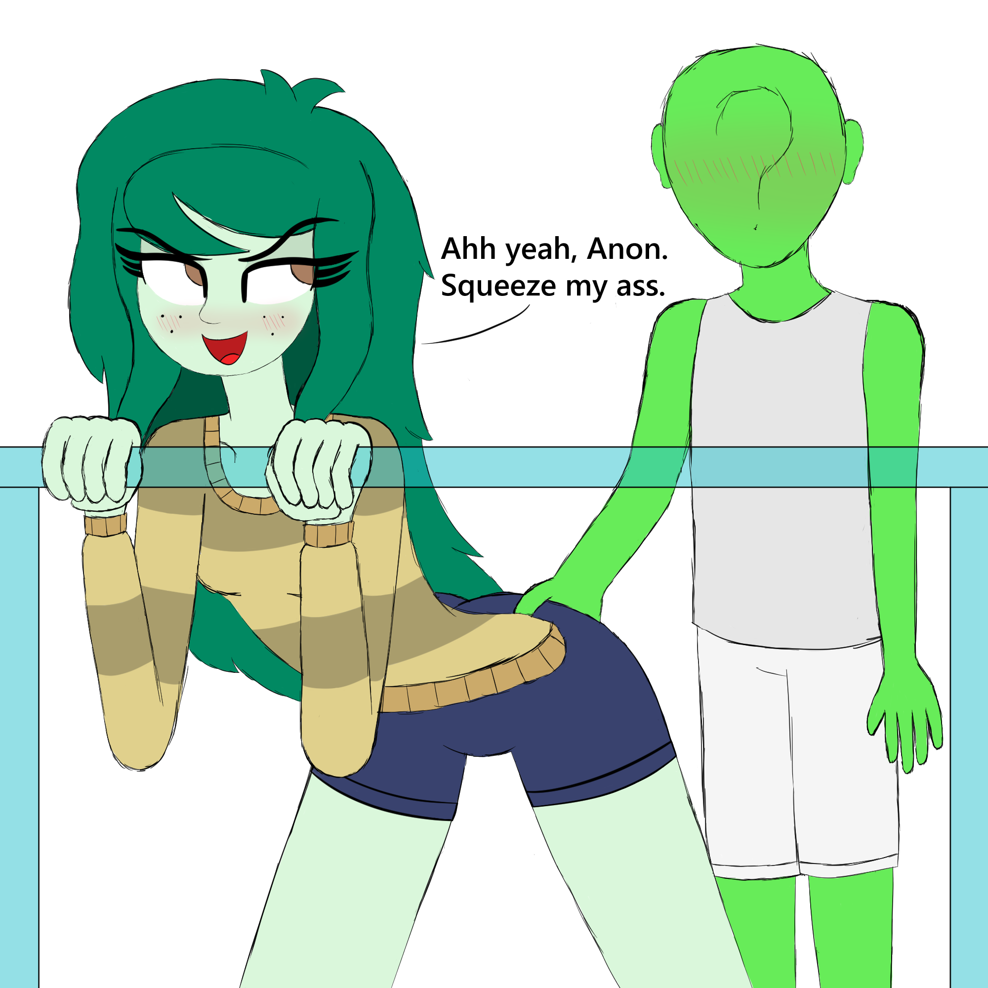 Wallflower Blush And Anon Guy By Sexyart12345 On Deviantart