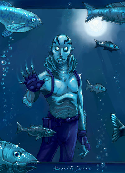 Abraham Sapien by Renifer on DeviantArt