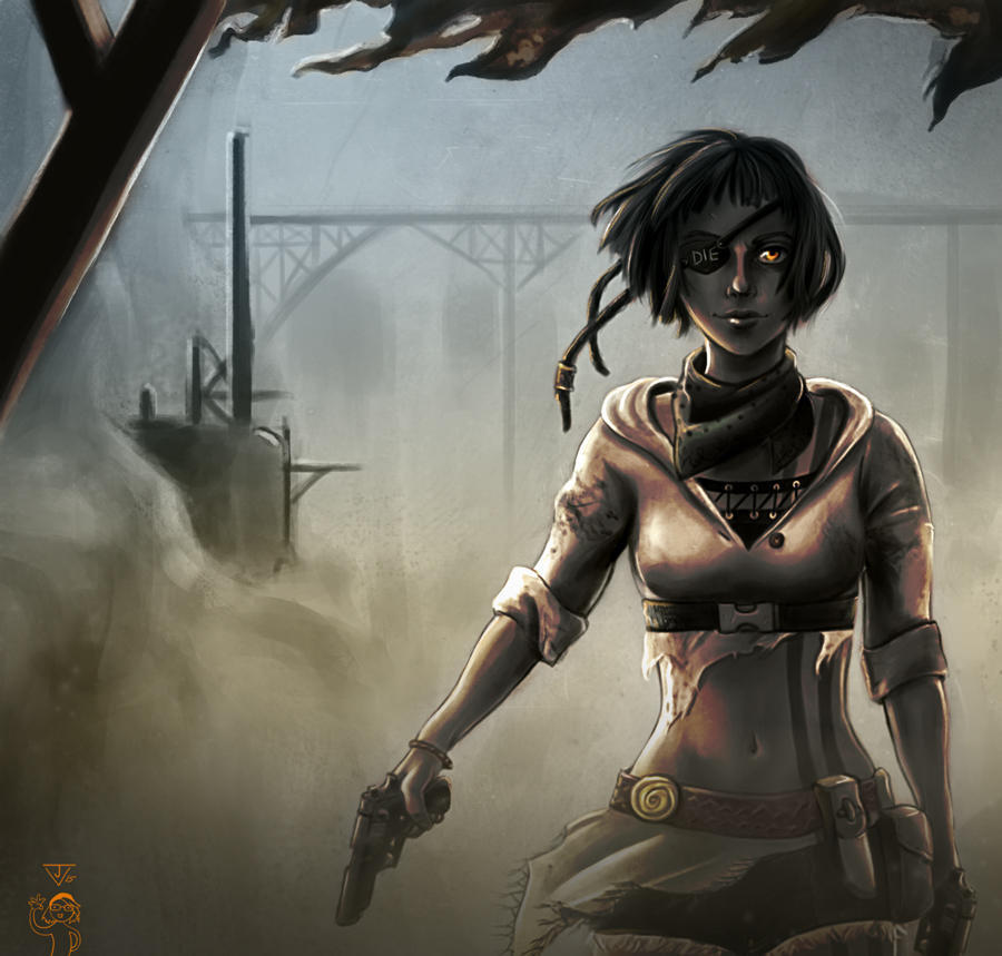 Postapocalyptic Bandit By Jeanettevollmer On Deviantart