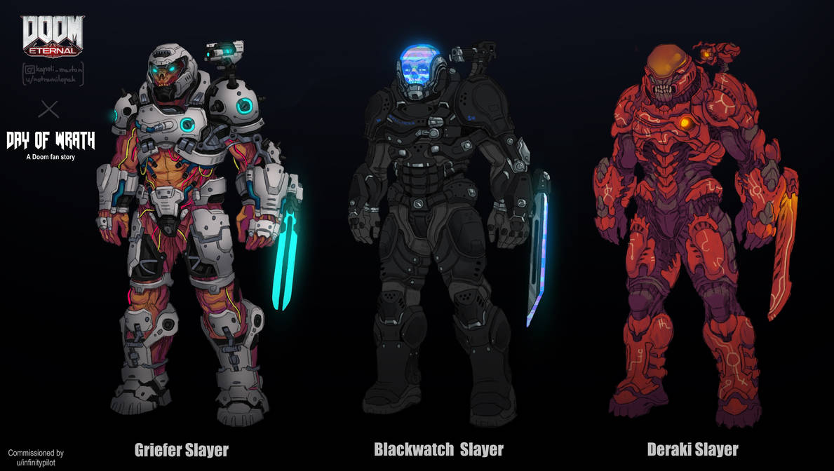 Skin Pack #7 (Doom Eternal / Day of Wrath) by InfinityPilot on DeviantArt Skin Pack #7 (Doom Eternal / Day of Wrath) by InfinityPilot on DeviantArt