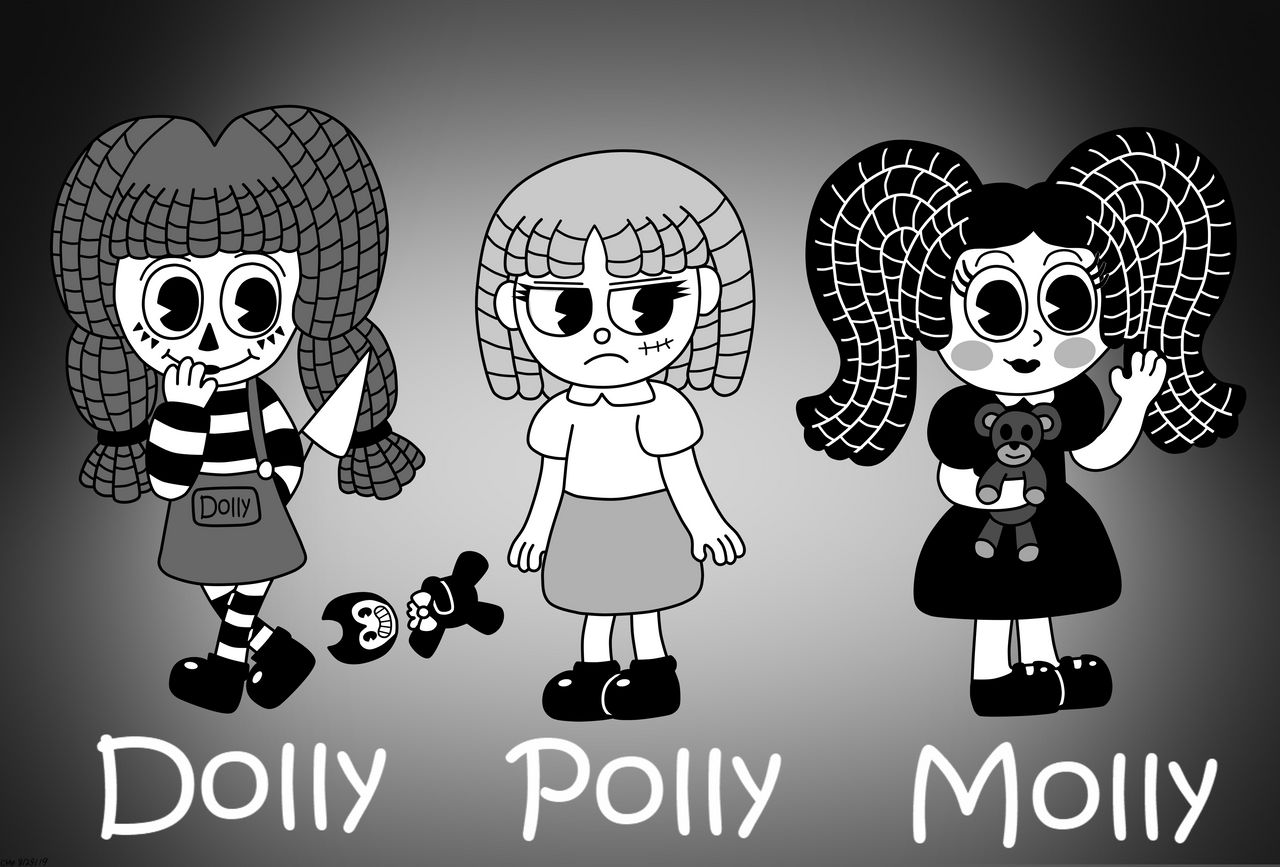 Dolly Polly And Molly By Katiekane822 On Deviantart