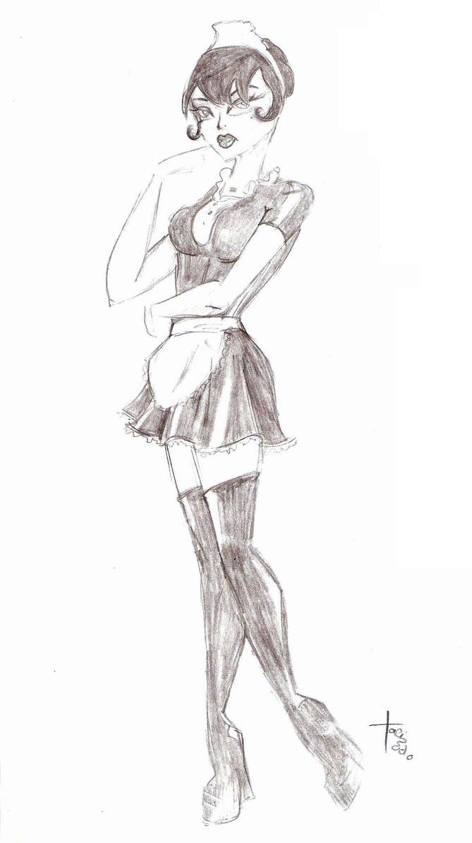 Sexy Maid By Mari Viveiros On Deviantart