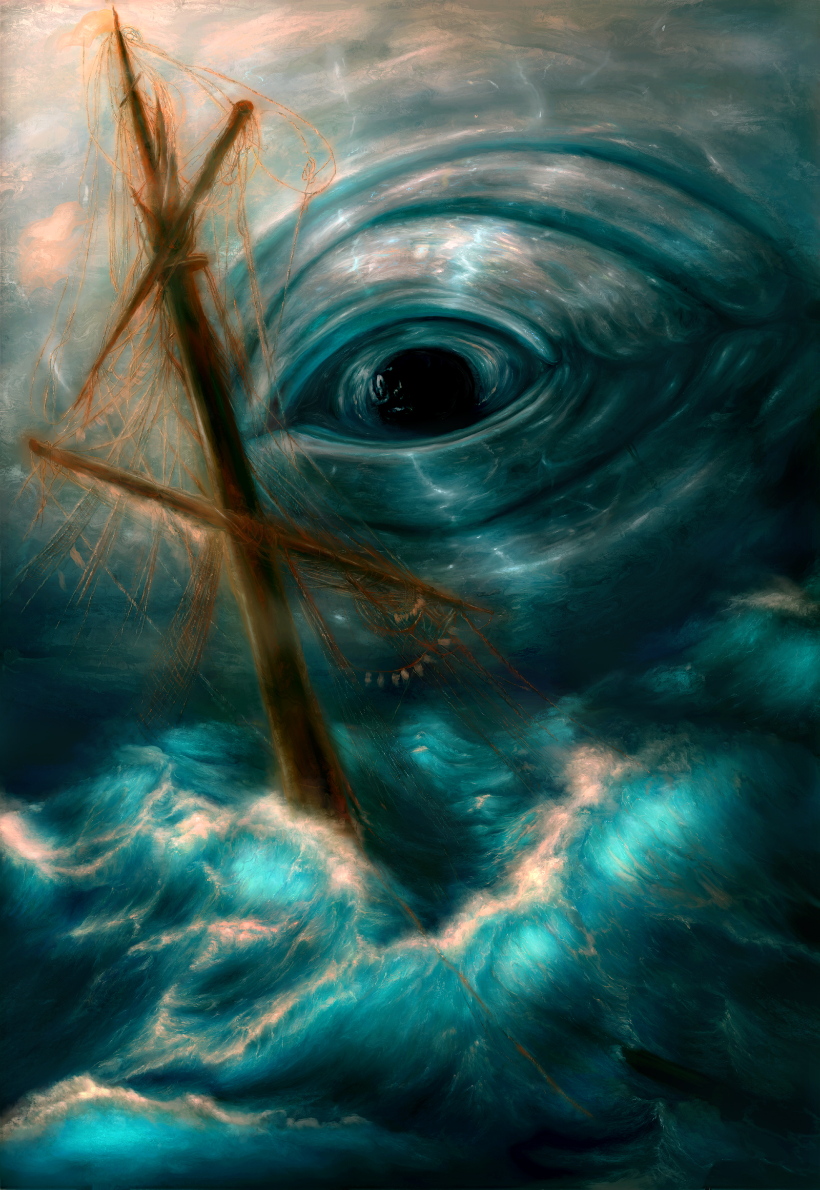 Moby Dick Book Art