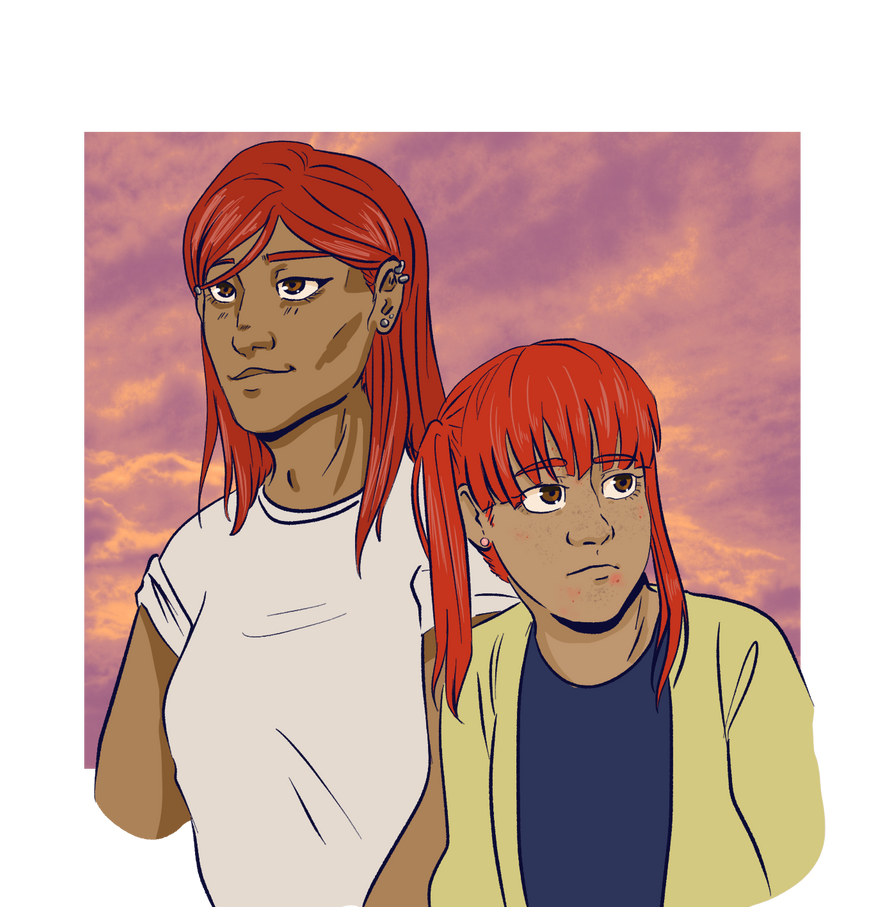Allegra And Lena By Emmiriarts On Deviantart