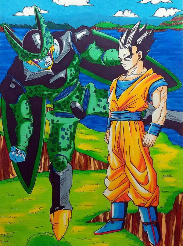 Gohan Cell By Jokeskywalker On Deviantart