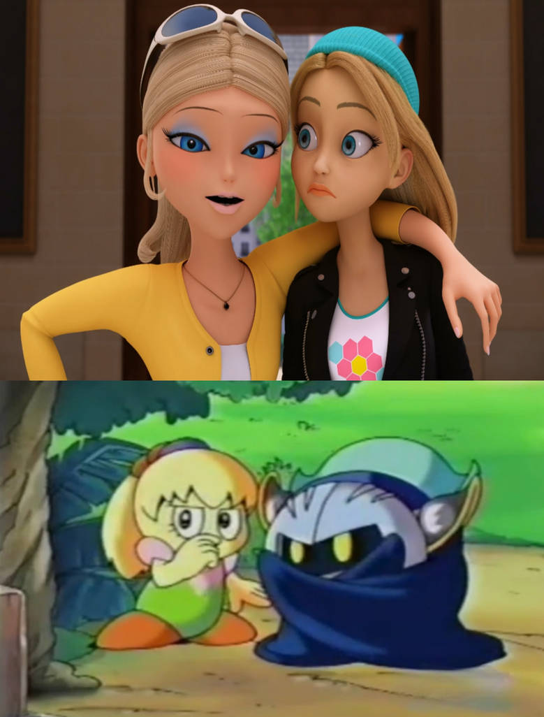 Chloe Introduces Zoe To Tiff And Meta Knight By Disneykirbyfan2009 On