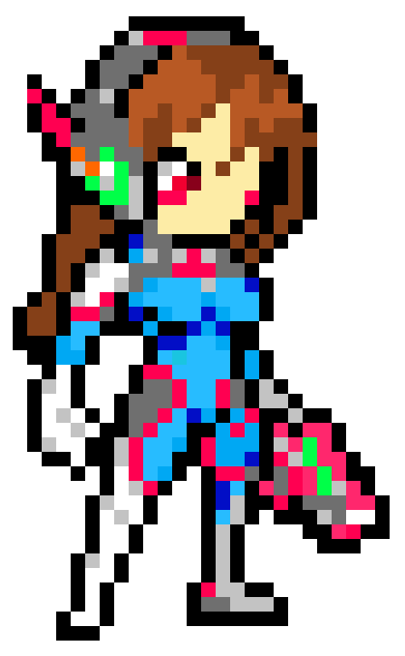 Hana Song Dva Pixel Art By Nikkomarston On Deviantart