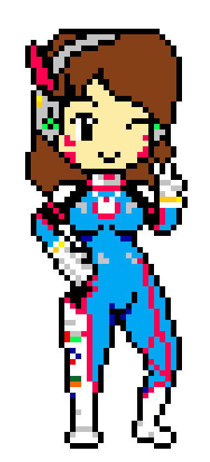 Hana Song Dva Pixel Art 2 By Nikkomarston On Deviantart