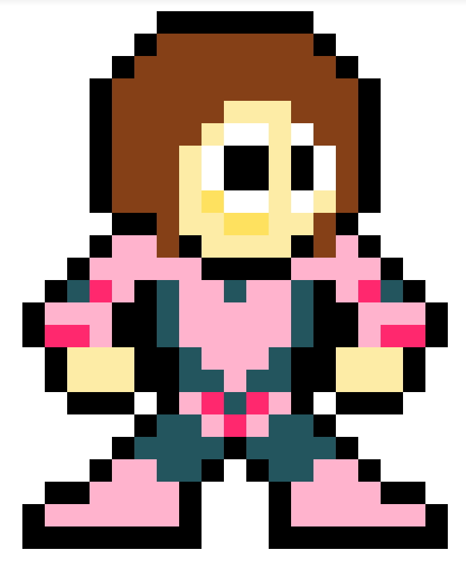 Ochako Uraraka Pixel Art 2 By Nikkomarston On Deviantart