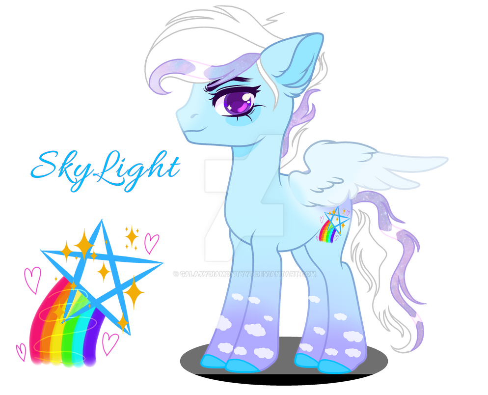 Skylight Mlp Next Gen By Galaxydiamontyyt On Deviantart