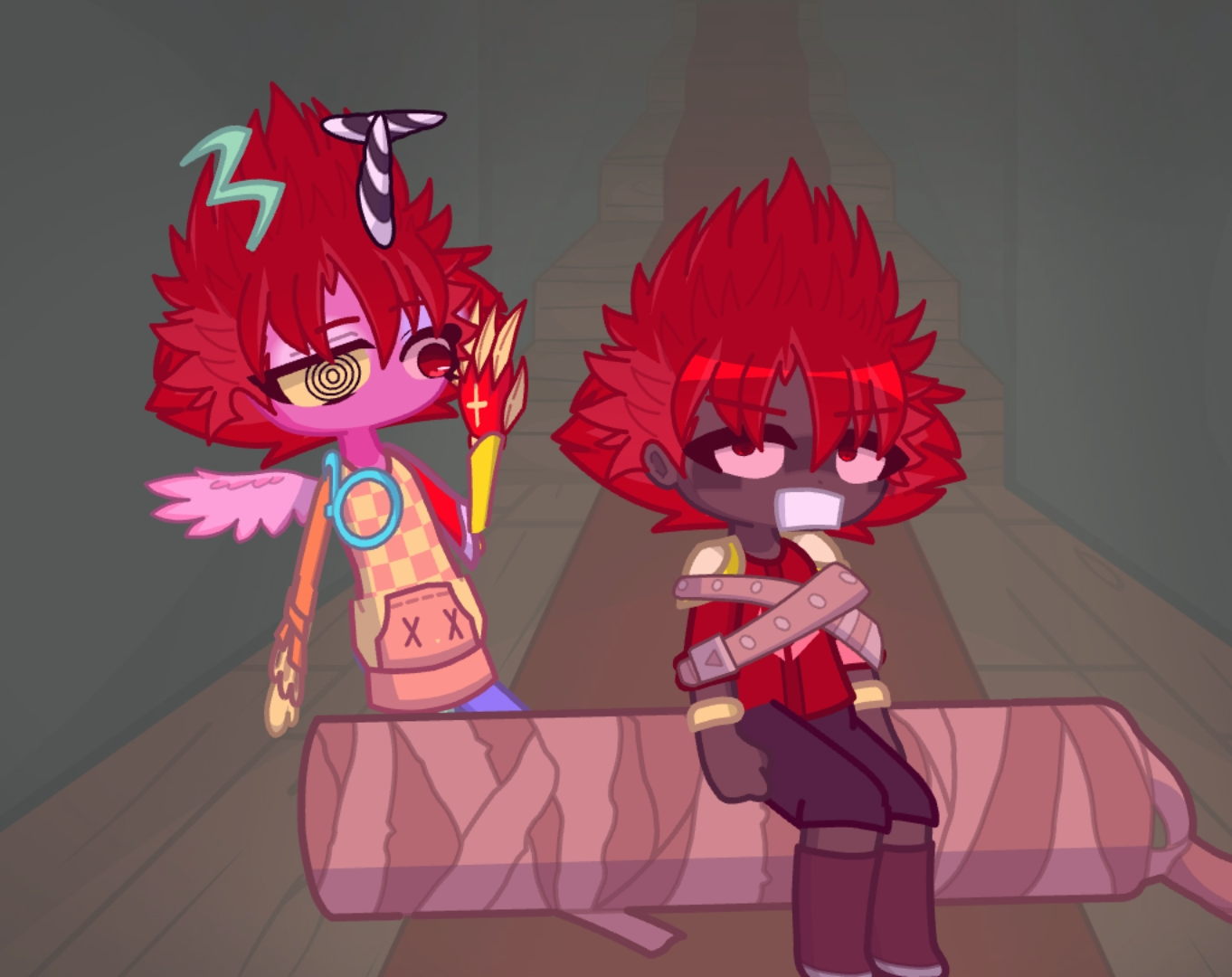 Meet My Old Oc To This By Marcusmarkine On Deviantart