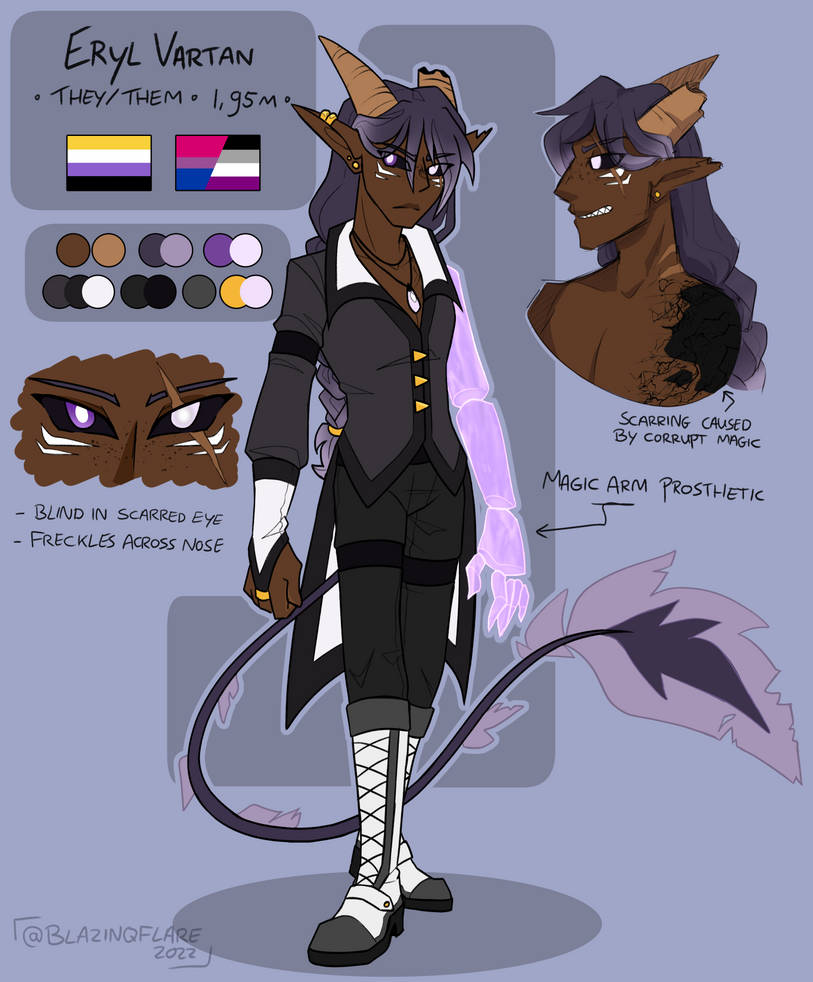Eryl Ref By Blazingflareonx On Deviantart