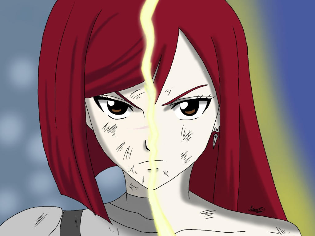 Erza Scarlet Vs Erza Knightwalker By 0kazumichi0 On Deviantart
