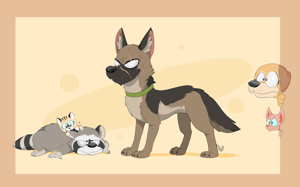 Pixie And Brutus By Jordanfrechet On Deviantart
