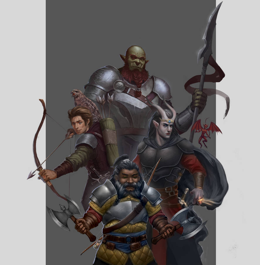 Dnd Team Character Art Commission Opening By Taeteam On Deviantart