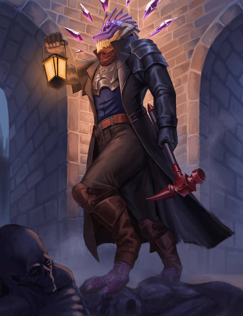Dragonborn Dnd Commission Artwork By Thanhvt By Taeteam On Deviantart