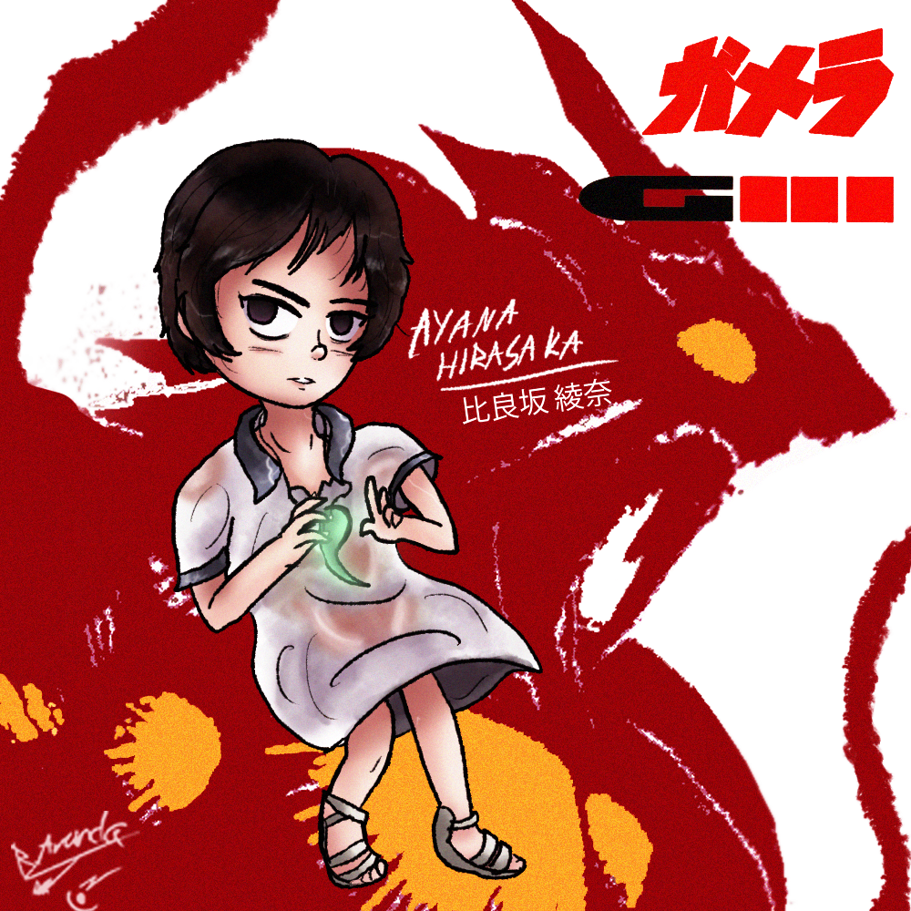 Ayana Hirasaka - GAMERA III REVENGE OF IRIS by ROD2395 on DeviantArt Ayana Hirasaka - GAMERA III REVENGE OF IRIS by ROD2395 on DeviantArt