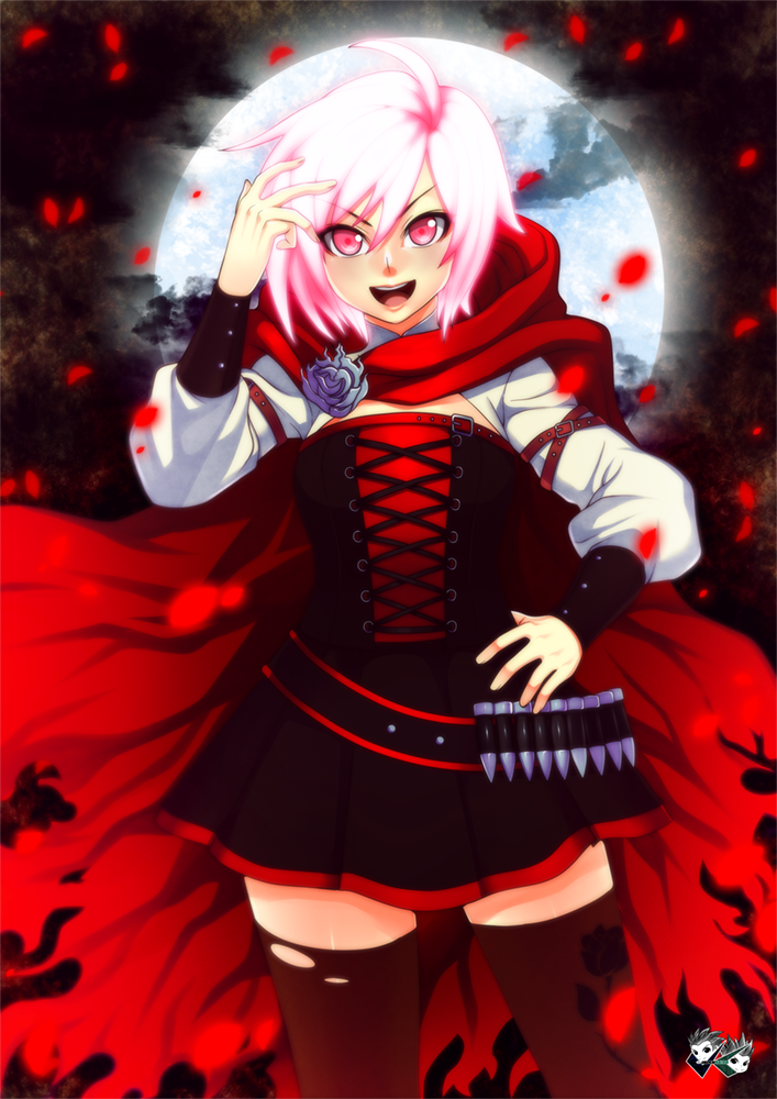 Rwby Vol 4 Super Saiyan Ruby Rose By Jadenkaiba On Deviantart