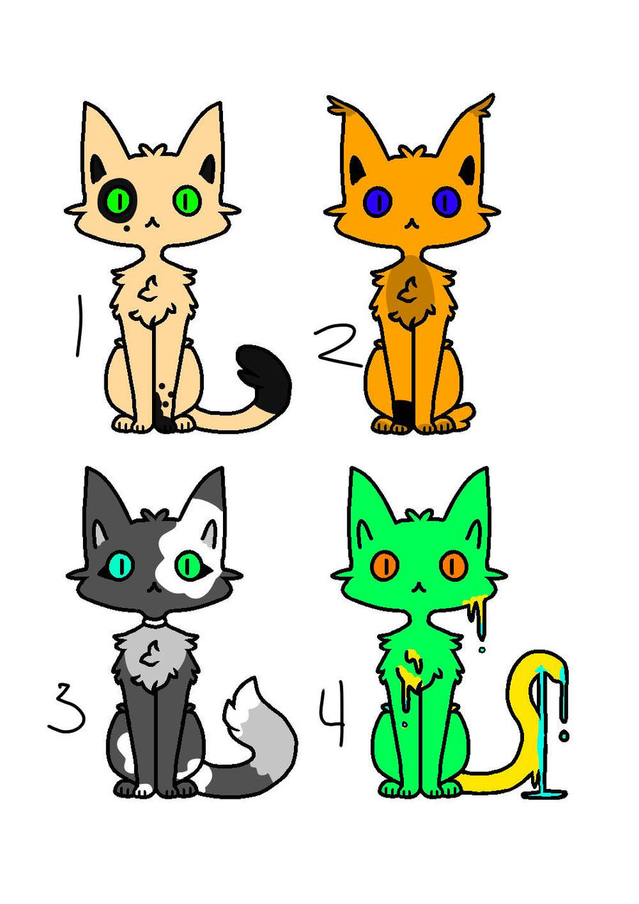Free Kittys 34 Open By Bitterbs On Deviantart