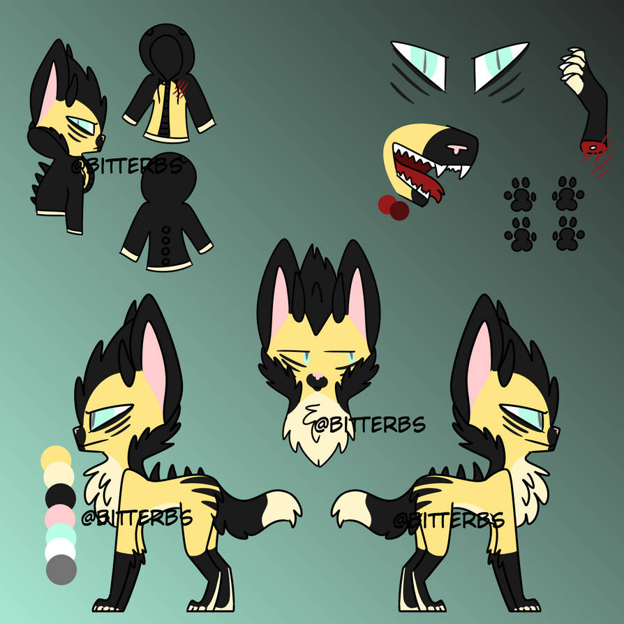 Nick-Reference Sheet by BitterBs on DeviantArt Nick-Reference Sheet by BitterBs on DeviantArt
