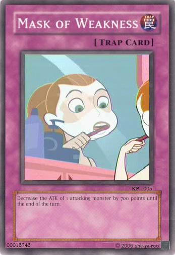 YGO Card - Kim_Mask of Weaknes by she-ga-roo on DeviantArt