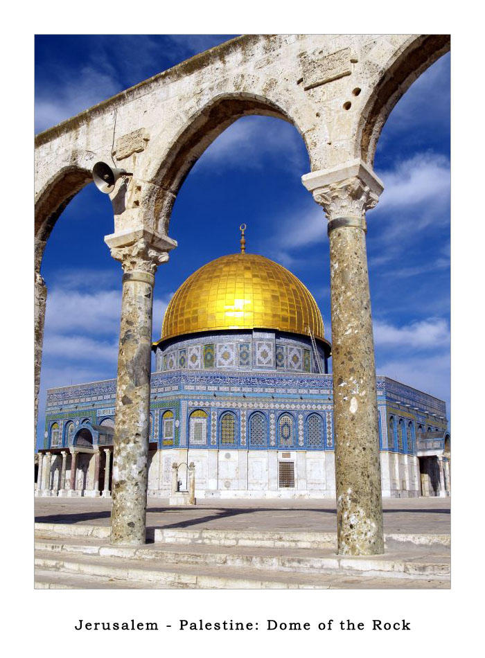 Jerusalem, Dome of the Rock by Palestine-Club on DeviantArt