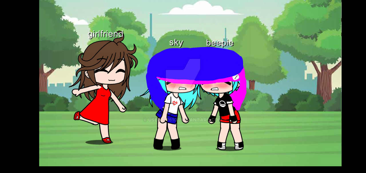 Sky And Beepie Double Atomic Wedgie By User297610 On Deviantart