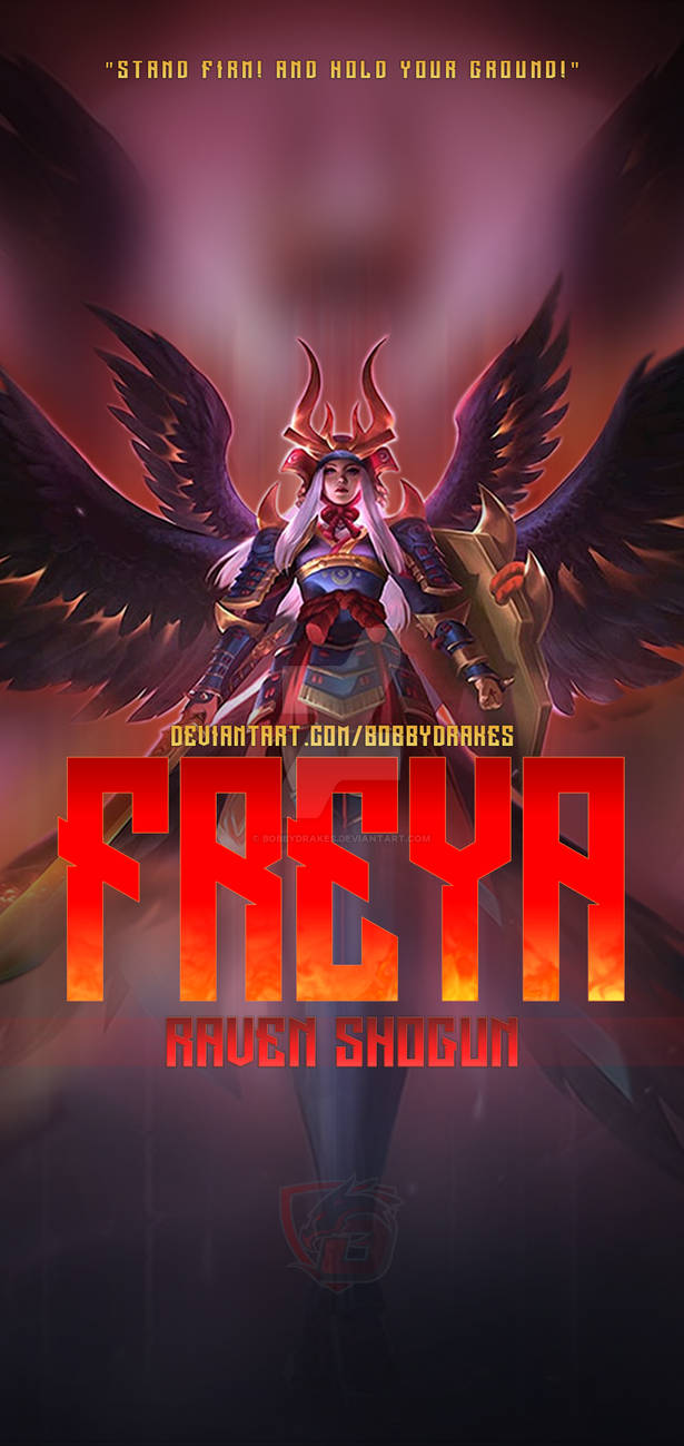 Raven Shogun Freya Mobile Wallpaper By Bobbydrakes On Deviantart