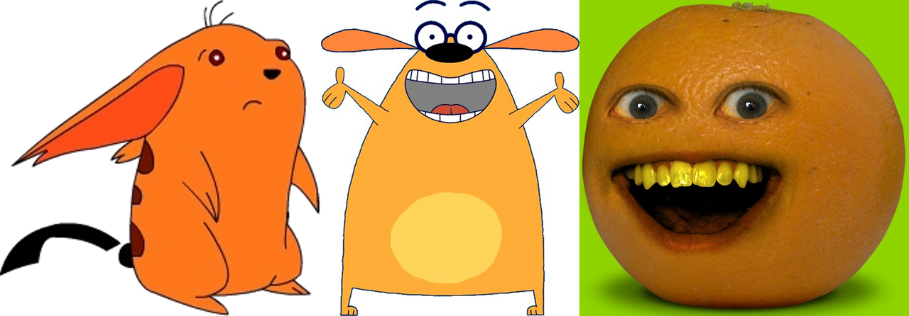 3 Orange Characters I Like By Banielsdrawings On Deviantart
