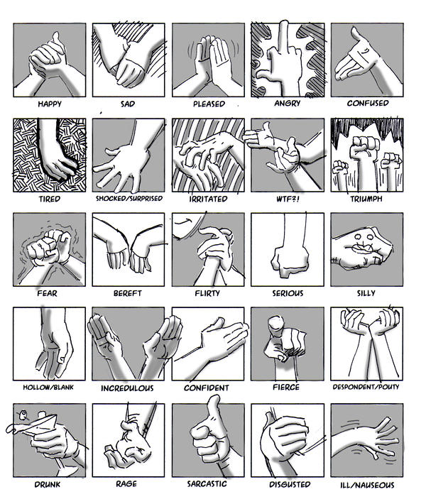 25 Essential HAND Expressions By SethKearsley On DeviantArt 25-essential-hand-expressions-by-sethkearsley-on-deviantart