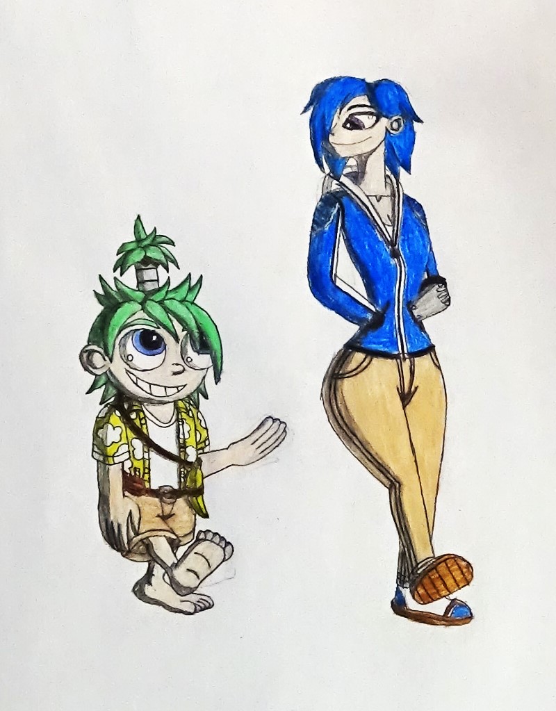 Theo And Tari From Meta Runner by ChocolateSteamTrain on DeviantArt Theo And Tari From Meta Runner by ChocolateSteamTrain on DeviantArt