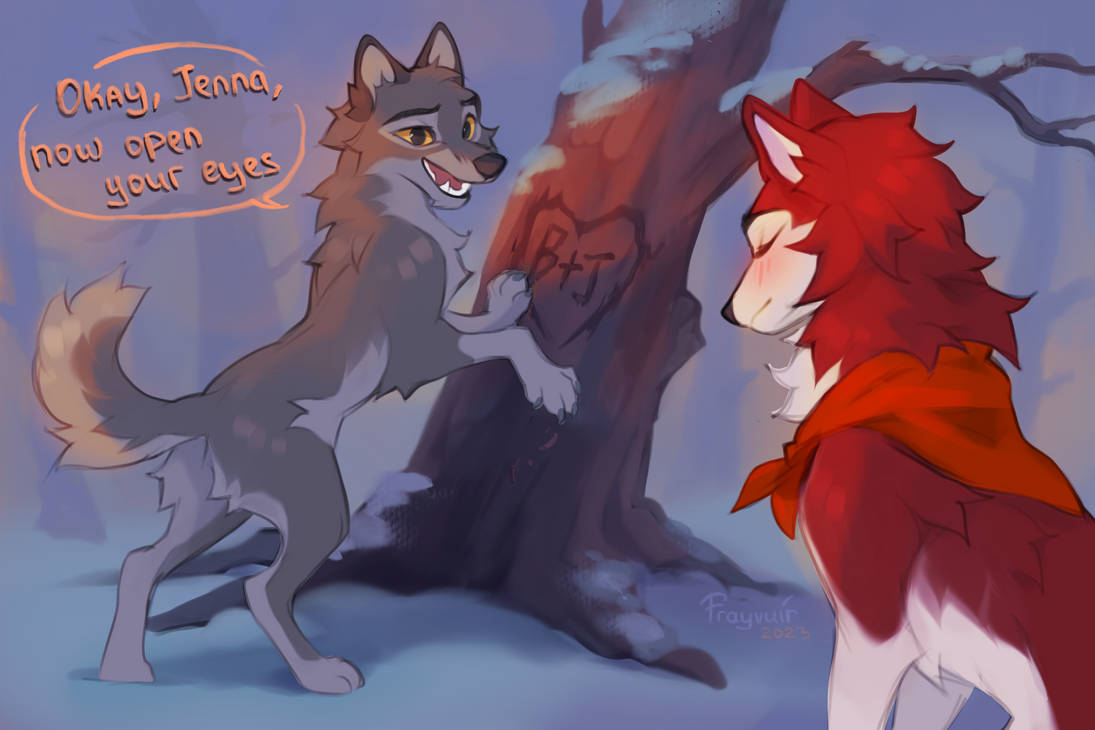 Balto X Jenna By Frayvuir On Deviantart