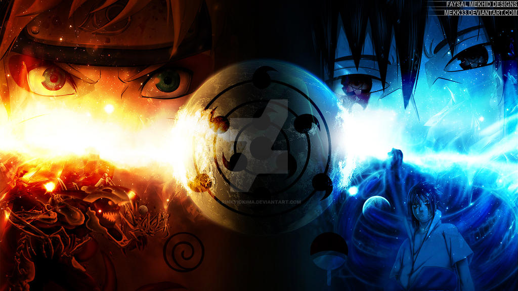 Naruto And Sasuke W Rinnesharingan By Rinkyiokima On Deviantart
