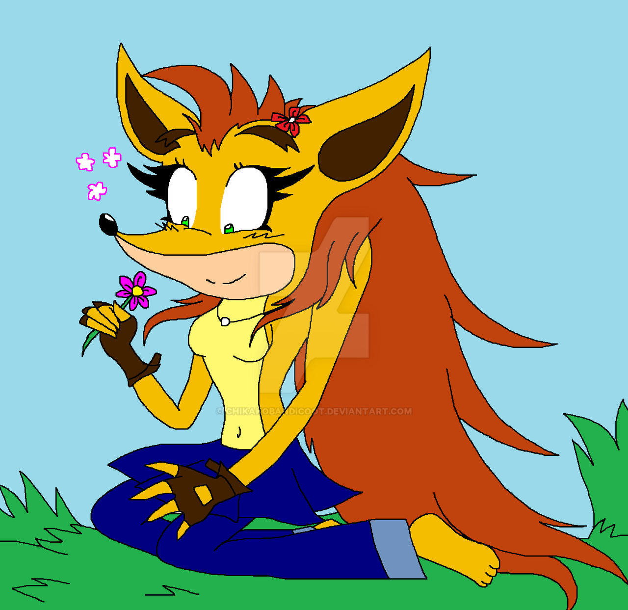 Chikako Bandicoot By Chikakobandicoot On Deviantart