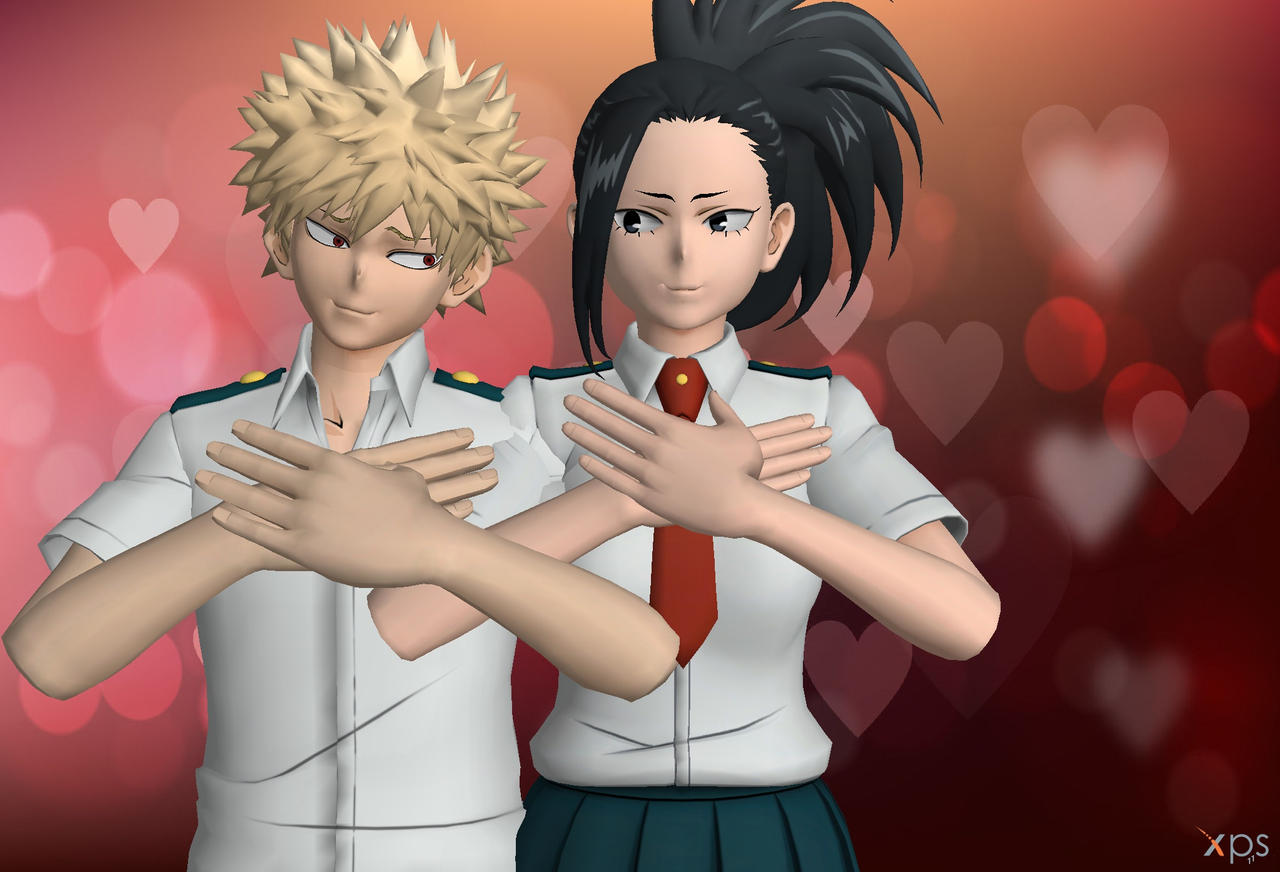 Bakugou X Yaoyorozu San Valentine Fondo By Trance4567 On Deviantart