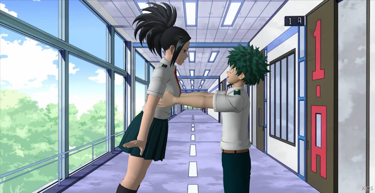 Momo X Deku By Trance4567 On Deviantart