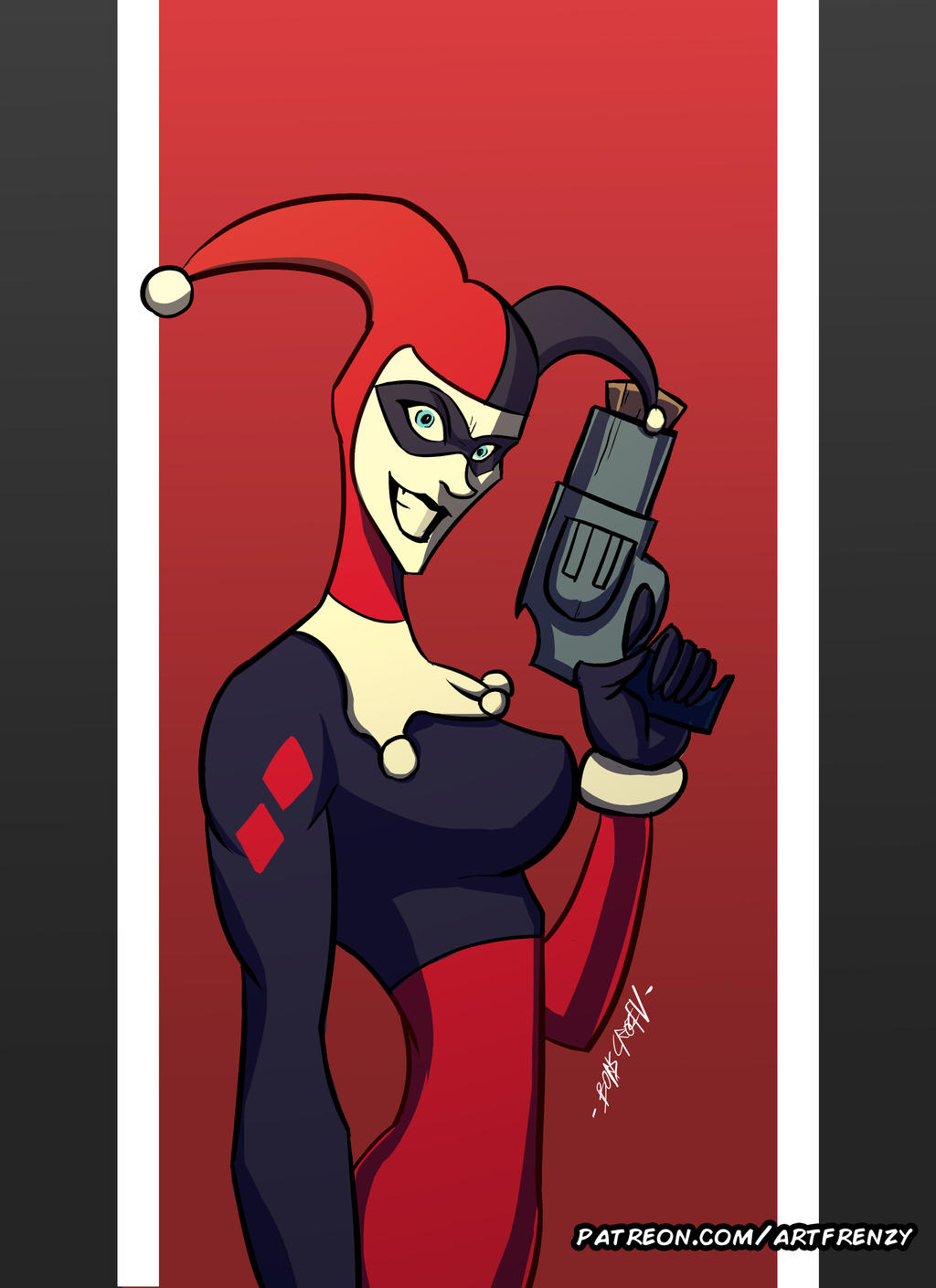 Miss Quinzel By Artfrenzyboris On Deviantart